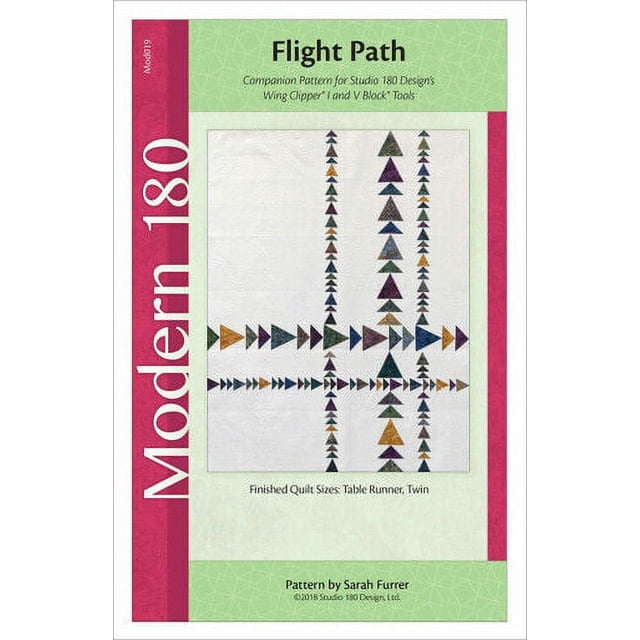 Pattern~Flight Path Modern~2 Sizes by Sarah Furrer of Studio 180 ...