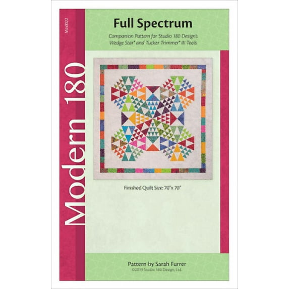 Pattern Full Spectrum Modern 70 x 70 Using the Wedge Star Tooll ...