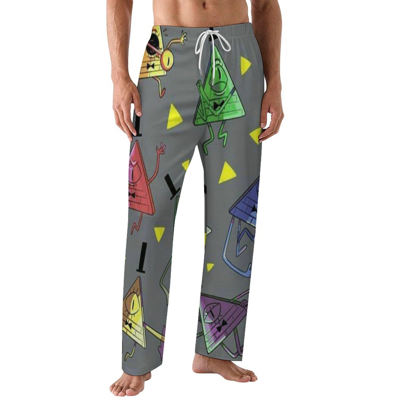 Pattern Gravity Falls Bill Cipher Mens Pajama Pants Cozy Soft Lounge ...
