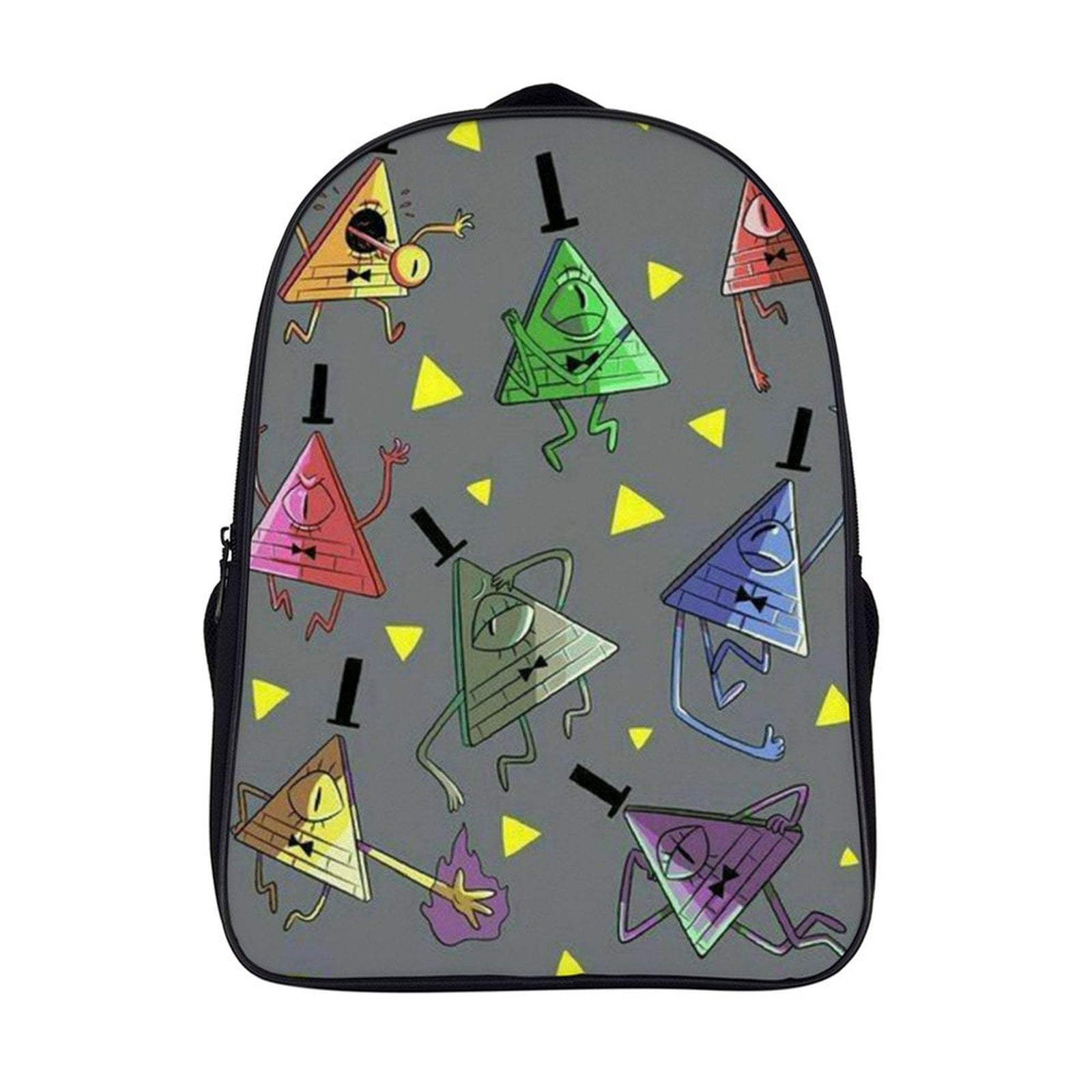 Pattern Gravity Falls Bill Cipher Schoolbag Backpack Satchel Bookbag ...