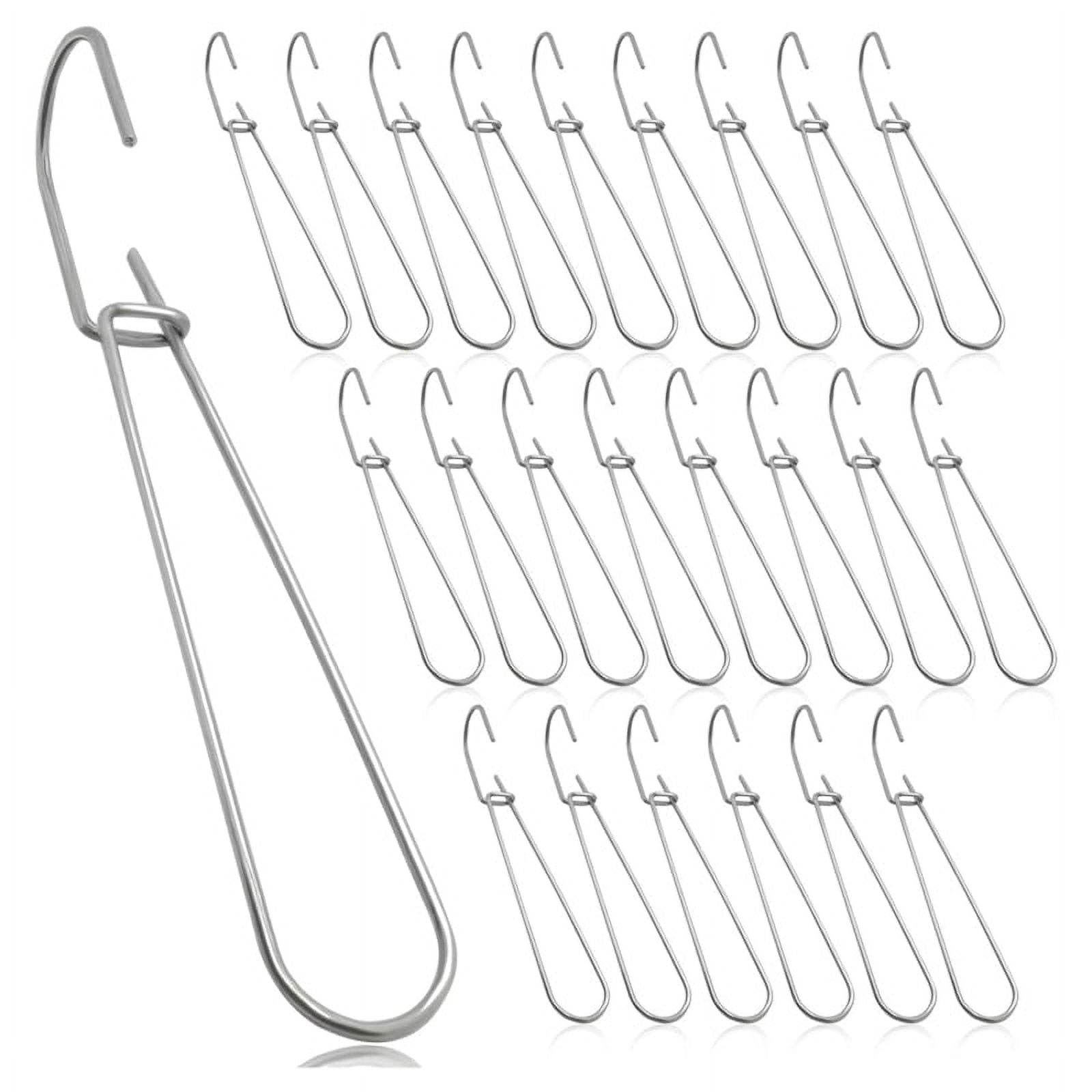 Pattern Hooks 24 Pcs Metal Pattern Hangers 7.3 Inch Sewing Pattern ...