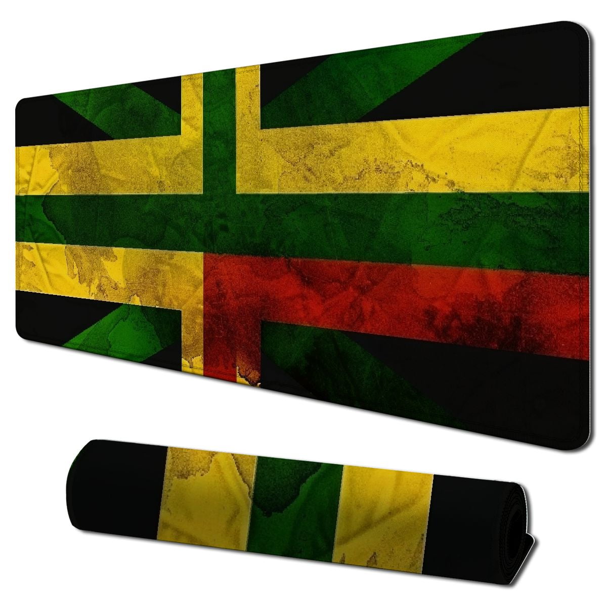 Pattern Large Office Gaming Mouse Pad Strong Adhesion And Durability Precision Edge Locking