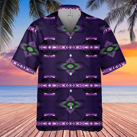 Pattern Native Hawaiian Shirt 3D 104 - Walmart.com