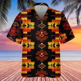 Pattern Native Hawaiian Shirt 3D 111 - Walmart.com