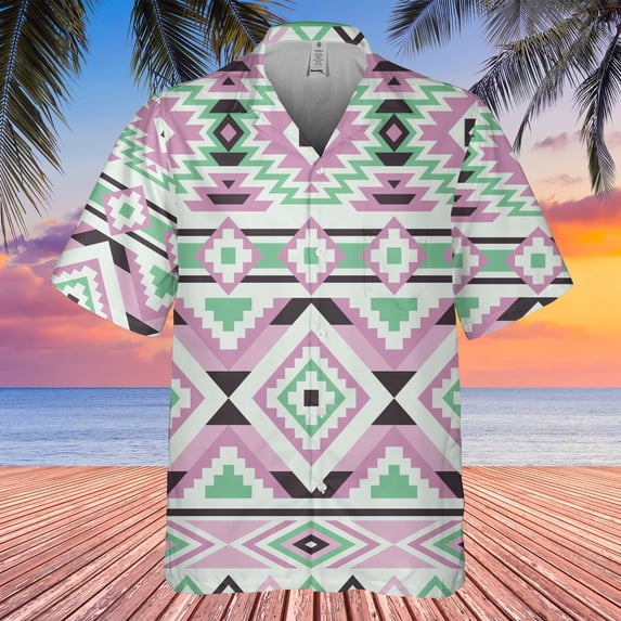 Pattern Native Hawaiian Shirt 3D 65 - Walmart.com