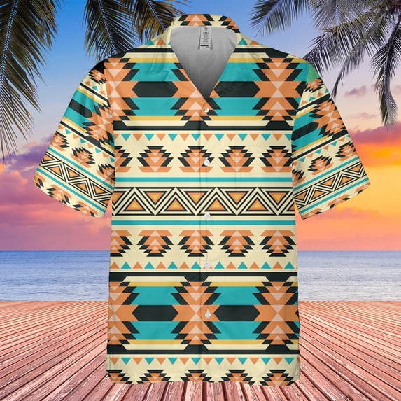 Pattern Native Hawaiian Shirt 3D 72 - Walmart.com