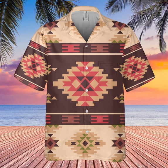Pattern Native Hawaiian Shirt 3D 80 - Walmart.com