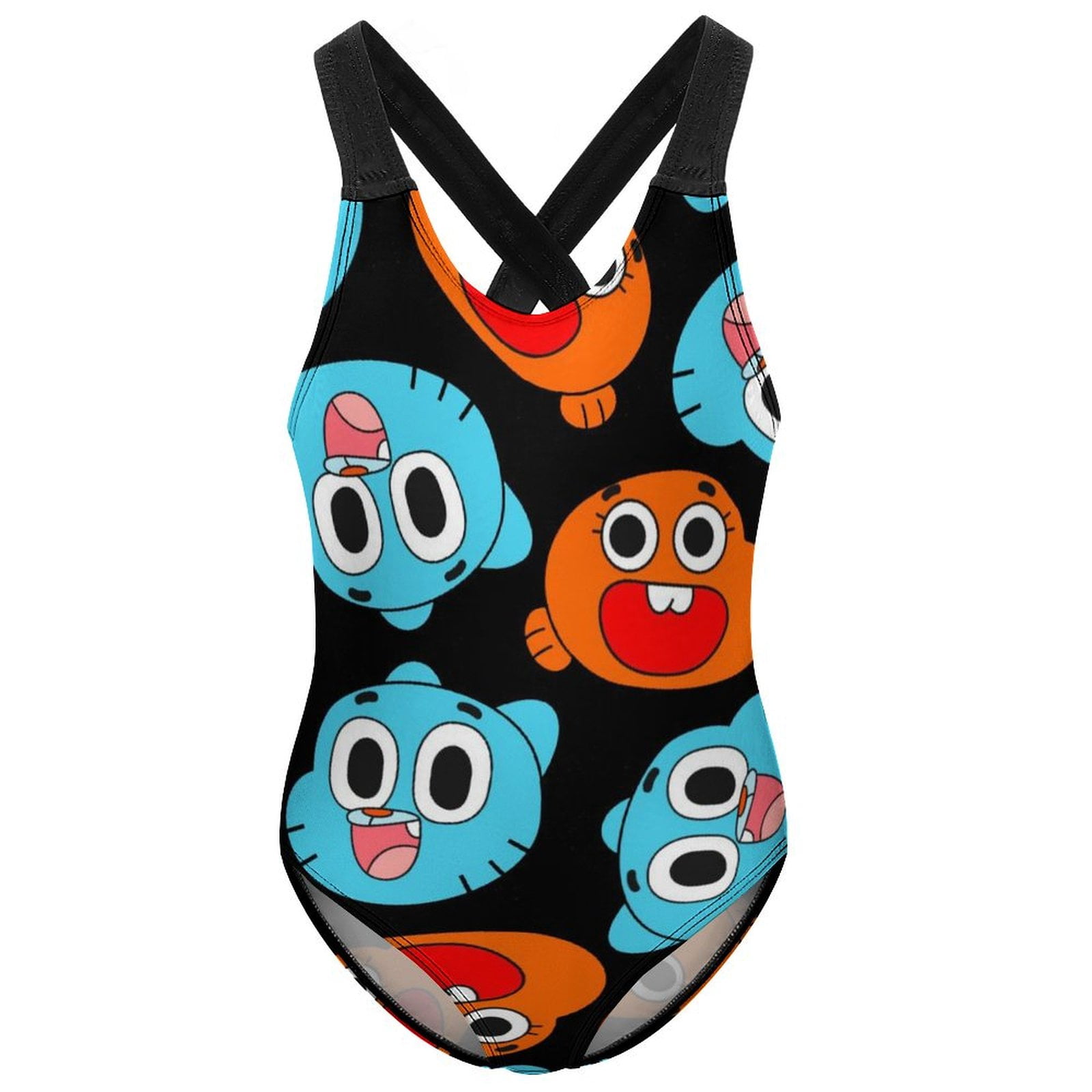Pattern The Amazing World of Gumball Children's One-piece Swimsuit ...