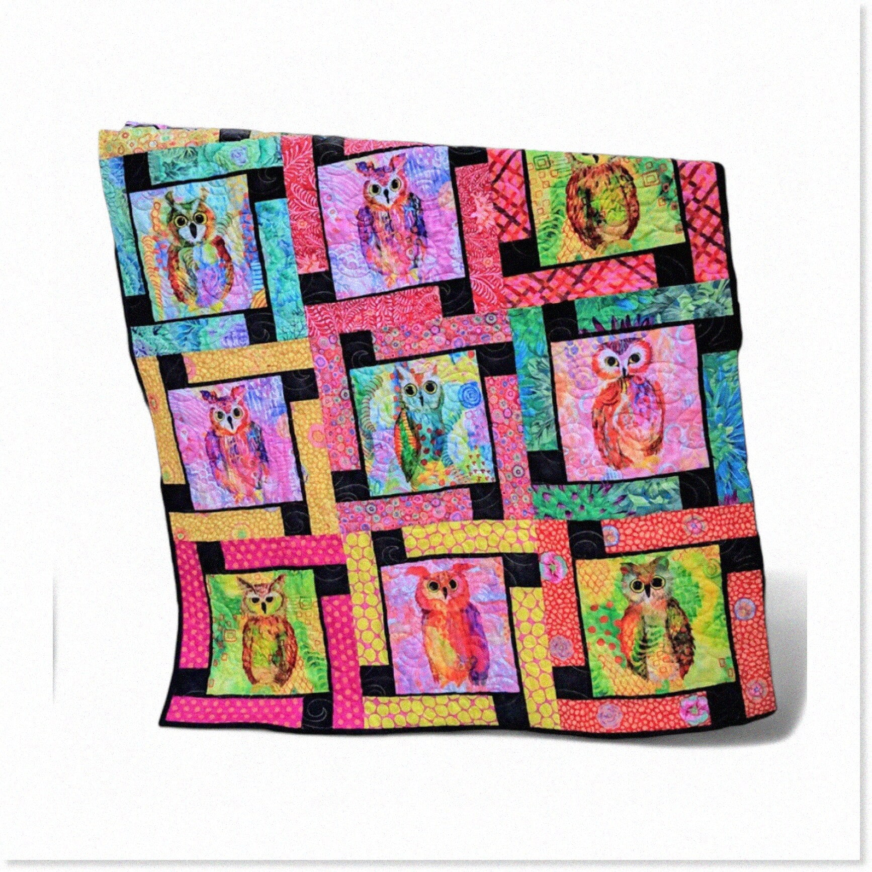 Patterned Block Talk - 10" Vibrant Design for Engaging Conversations ...