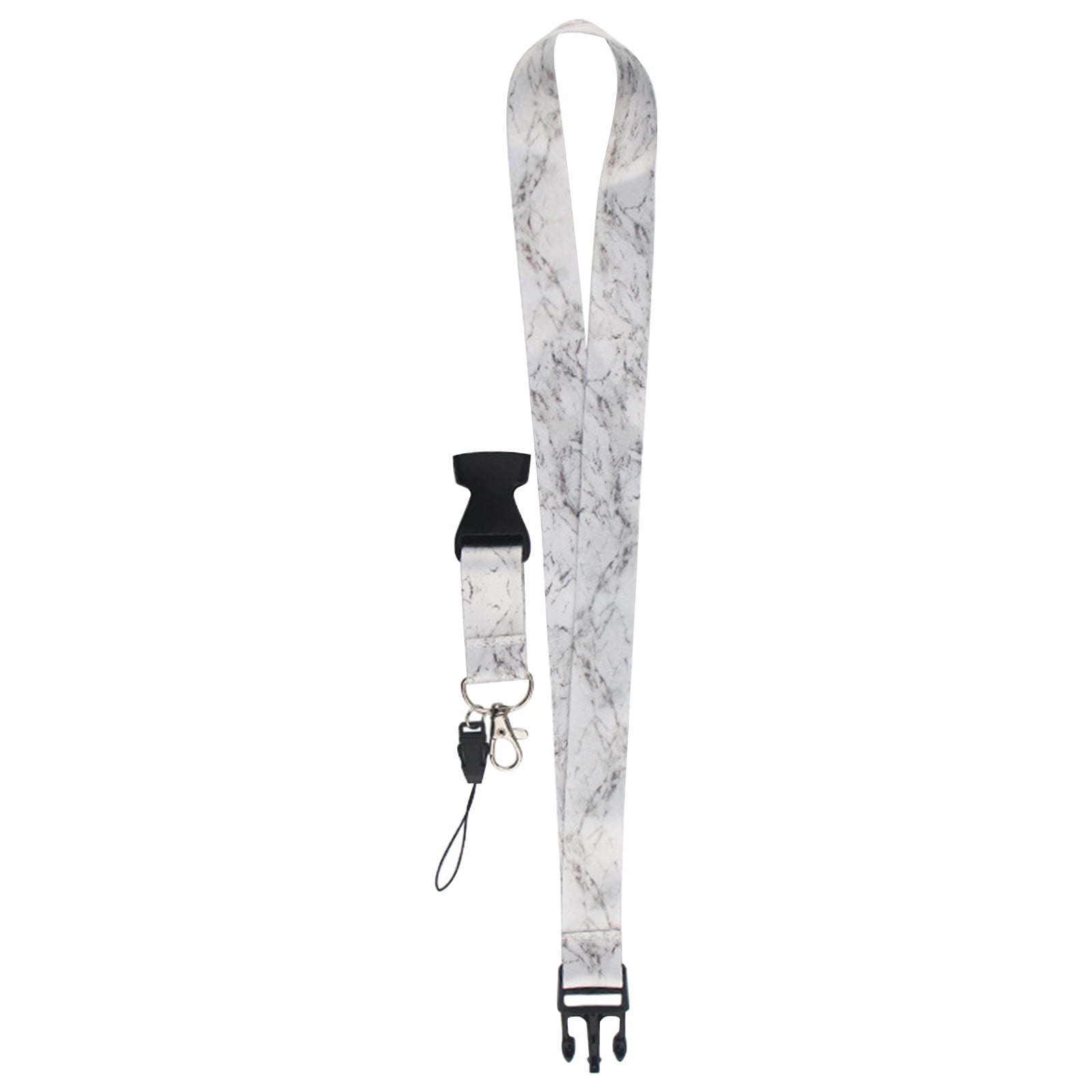 Patterned Mobile Phone Lanyard with Buckle Detachable Lanyard Polyester ...