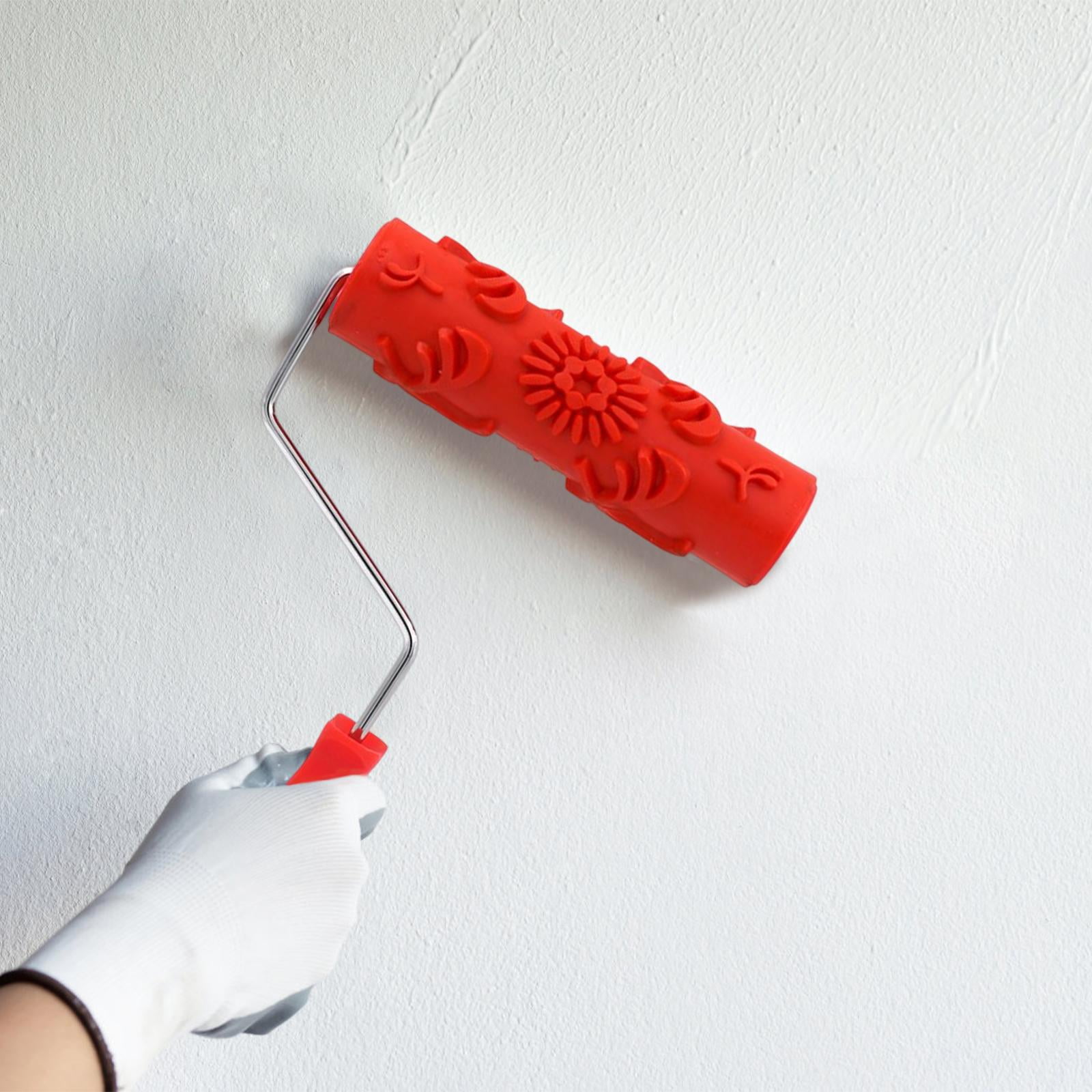 Patterned Paint Roller Embossing Texture Rubber Roller, Decorative ...