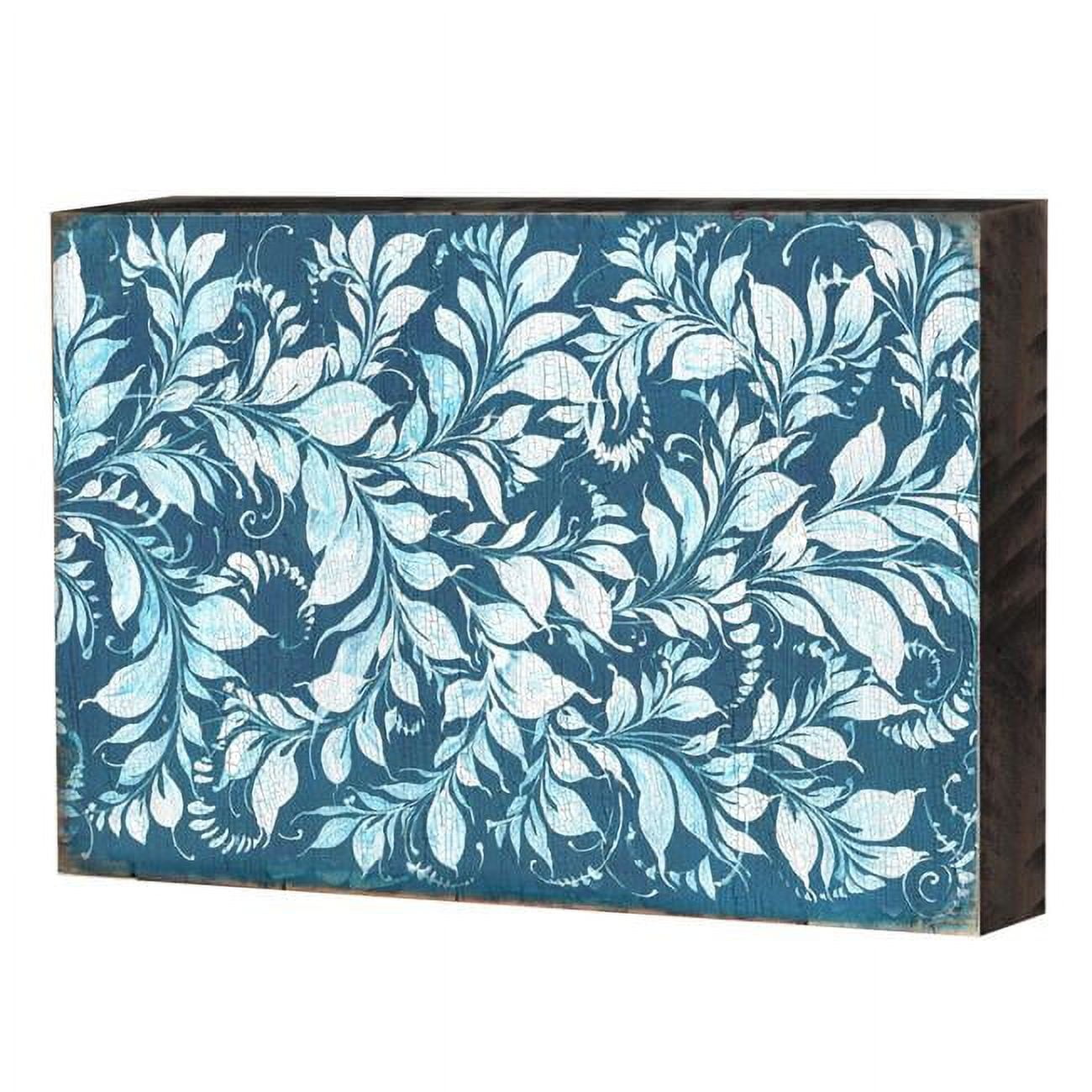 Patterned Rustic Wooden Block Design Graphic Art - Walmart.com