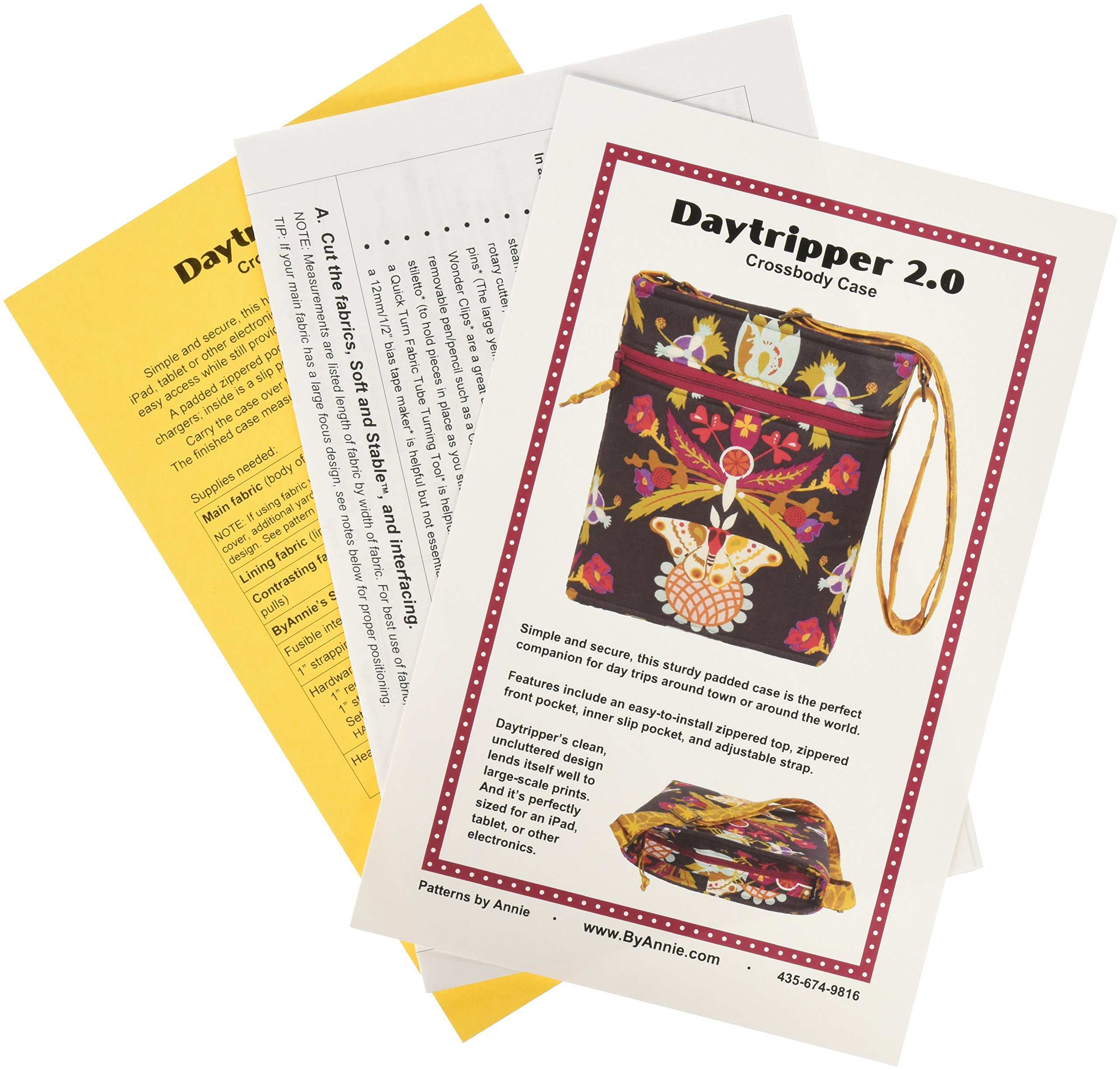 Patterns ByAnnie Daytripper II: Crossbody Case PatternMZ501 - Walmart.com
