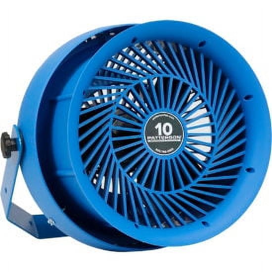 Patterson Fan 10"" High Velocity Industrial Fan w/ Yoke Mount 115V ...