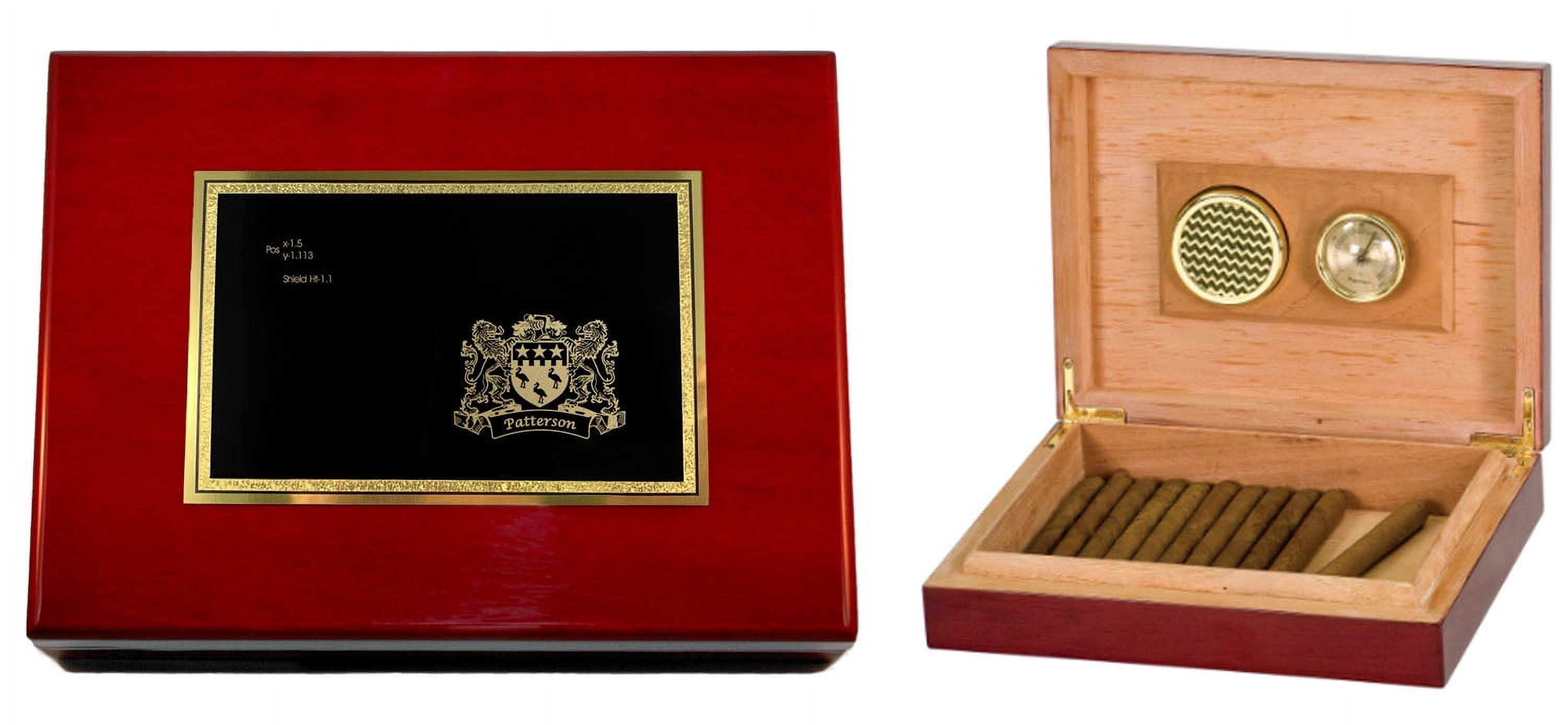 Patterson Irish Coat of Arms Humidor - Walmart.com