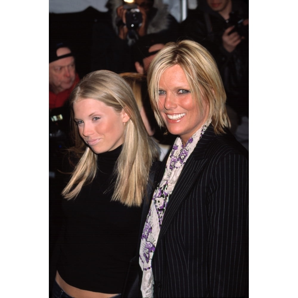 Patti Hansen And Her Daughter Theodora At The Nyc Premiere Of Bridget ...