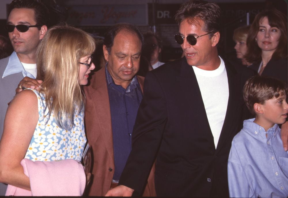 Patti Heid, Cheech Marin, Don Johnson & Son Alexander At "Tin Cup ...