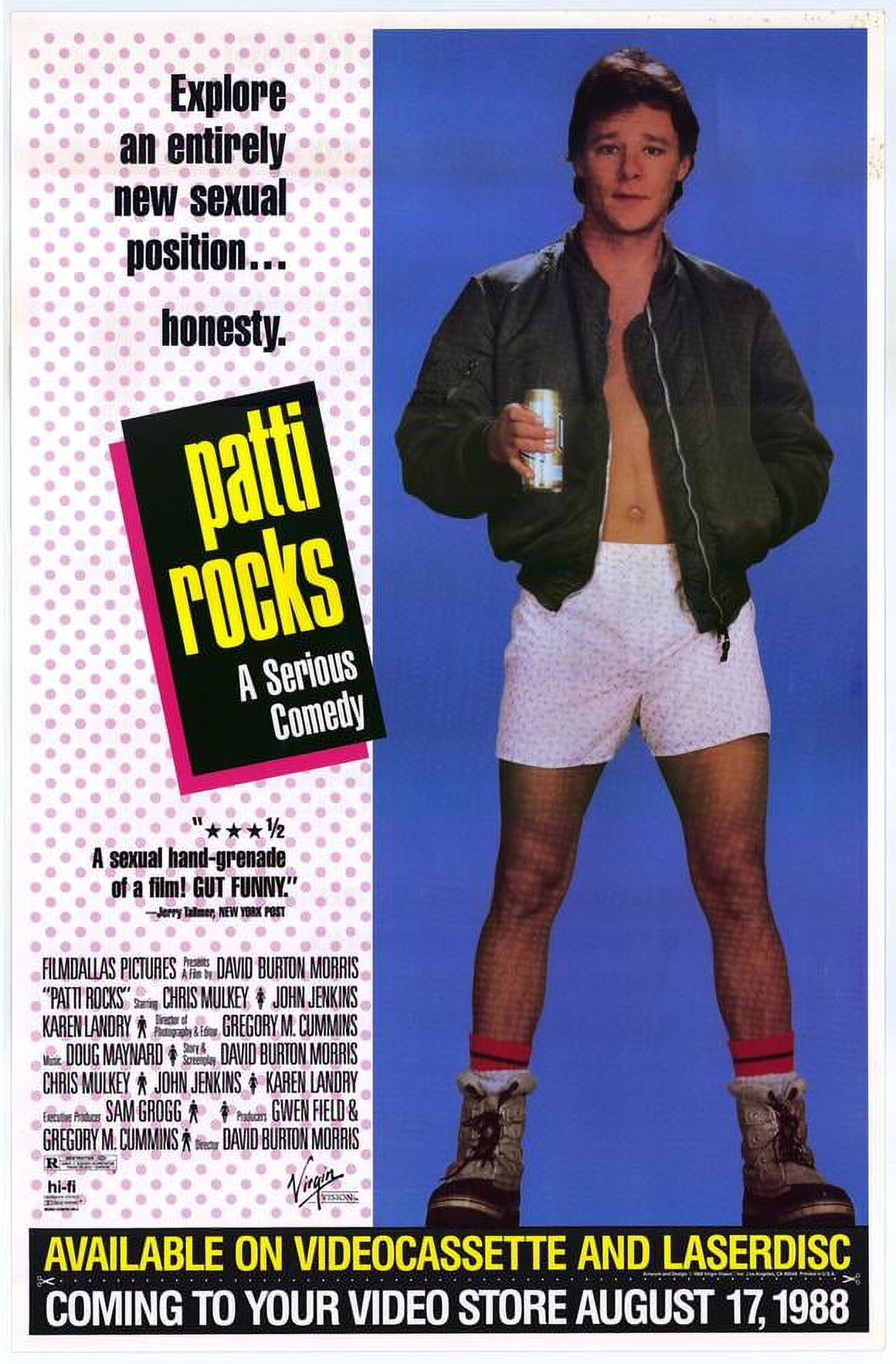 Patti Rocks - movie POSTER (Style B) (27" x 40") (1988) - Walmart.com