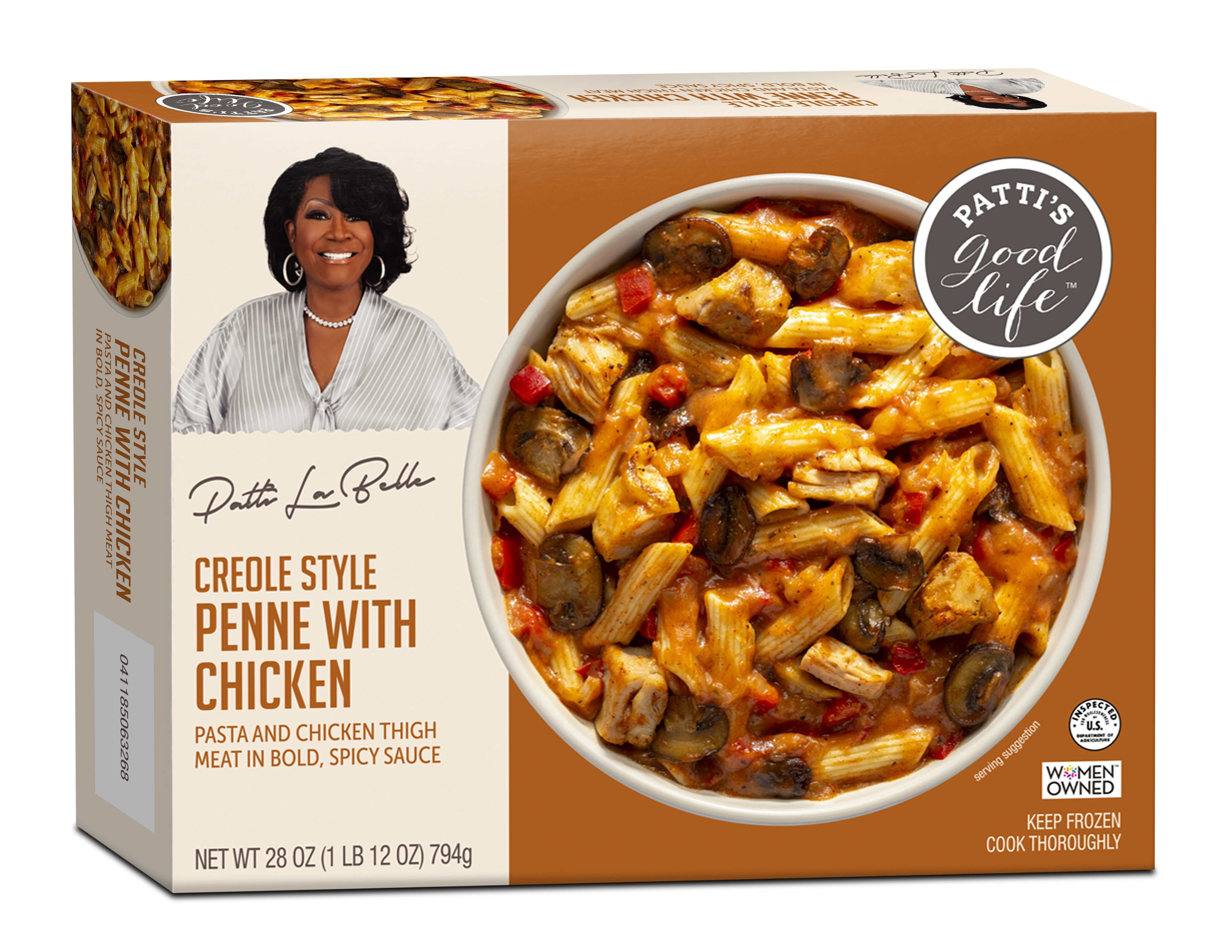 Patti LaBelle Frozen Louisiana Style Penne Pasta with Chicken, 28 oz ...