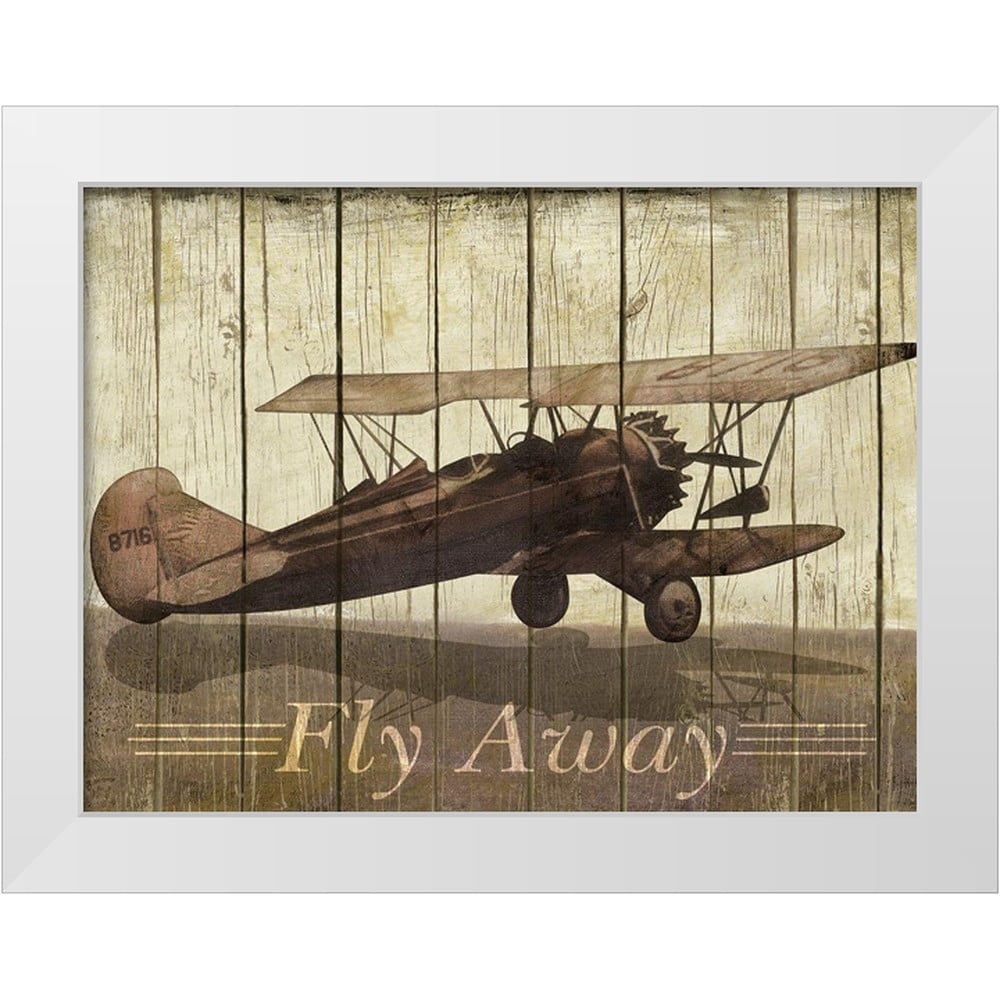 Pattinian, Merri 14x12 White Modern Wood Framed Museum Art Print Titled ...