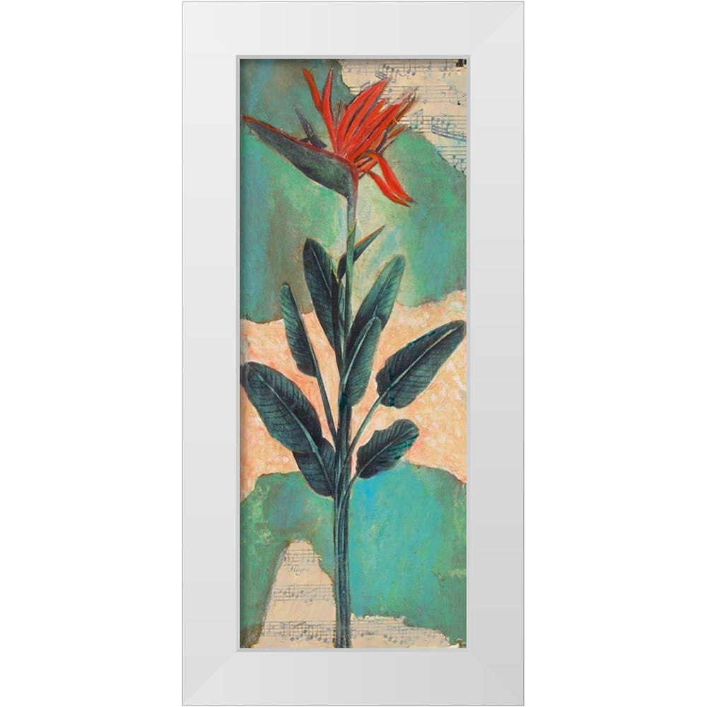 Pattinian, Merri 15x32 White Modern Wood Framed Museum Art Print Titled ...