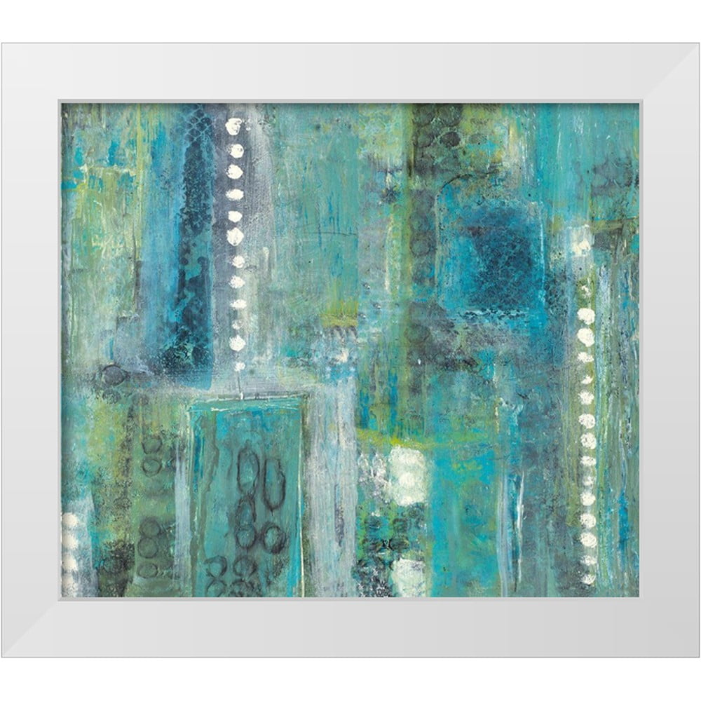 Pattinian, Merri 17x15 White Modern Wood Framed Museum Art Print Titled ...