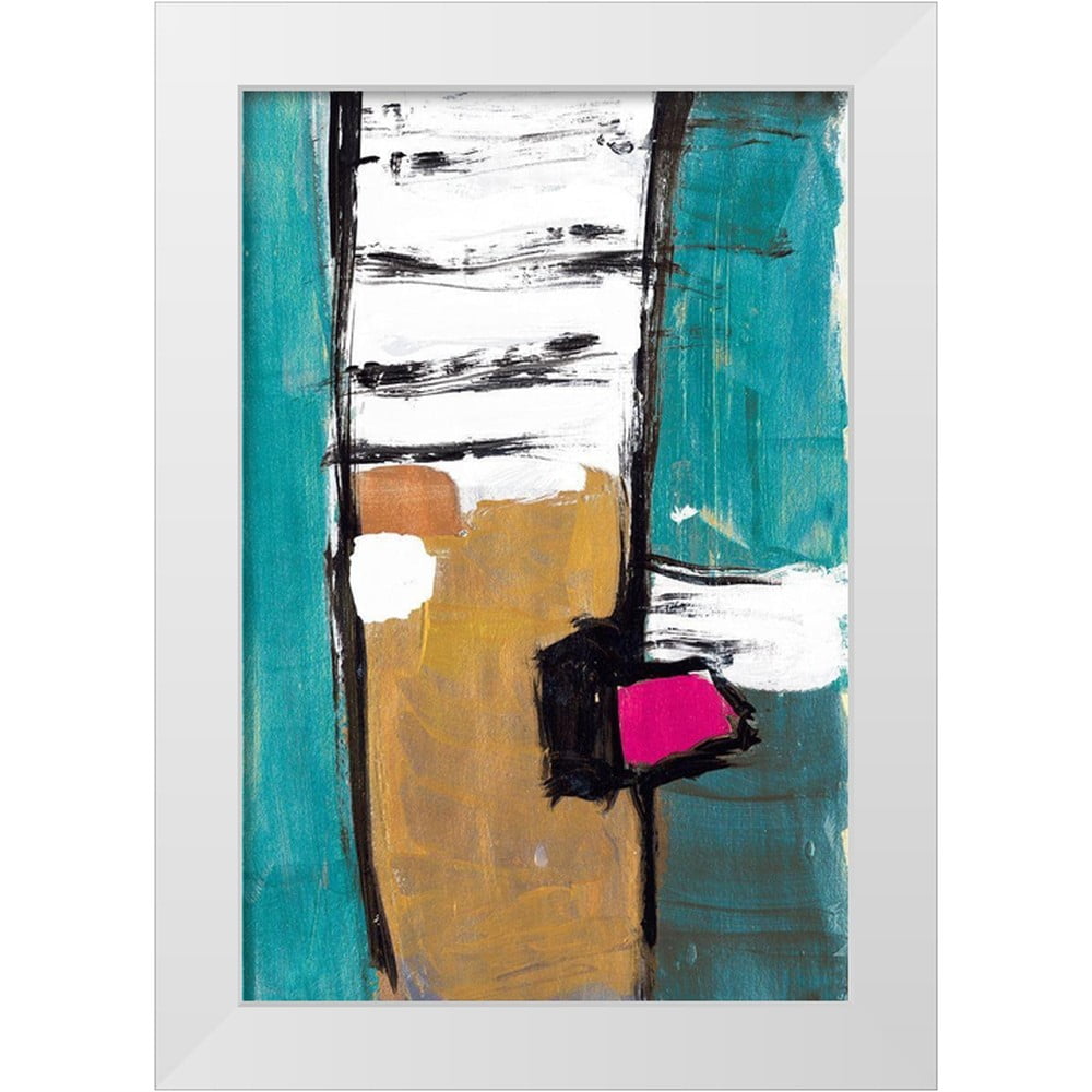 Pattinian, Merri 17x24 White Modern Wood Framed Museum Art Print Titled ...