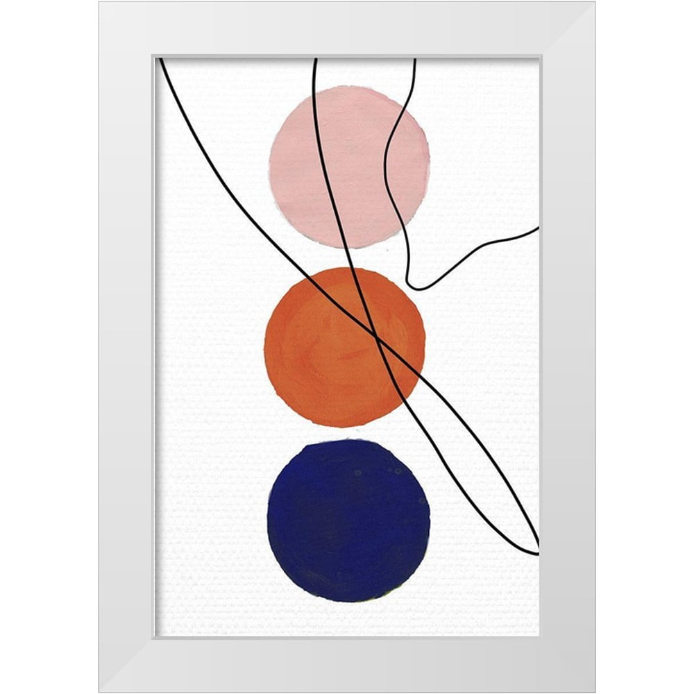 Pattinian, Merri 17x24 White Modern Wood Framed Museum Art Print Titled ...