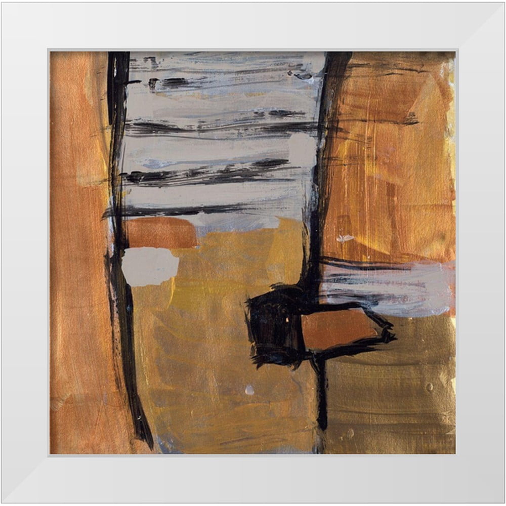 Pattinian, Merri 20x20 White Modern Wood Framed Museum Art Print Titled ...