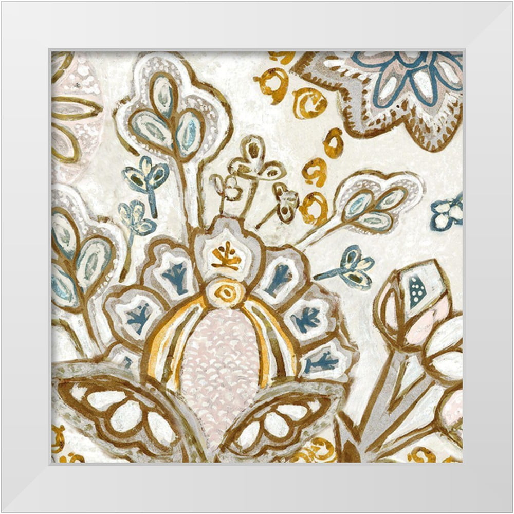 Pattinian, Merri 26x26 White Modern Wood Framed Museum Art Print Titled ...