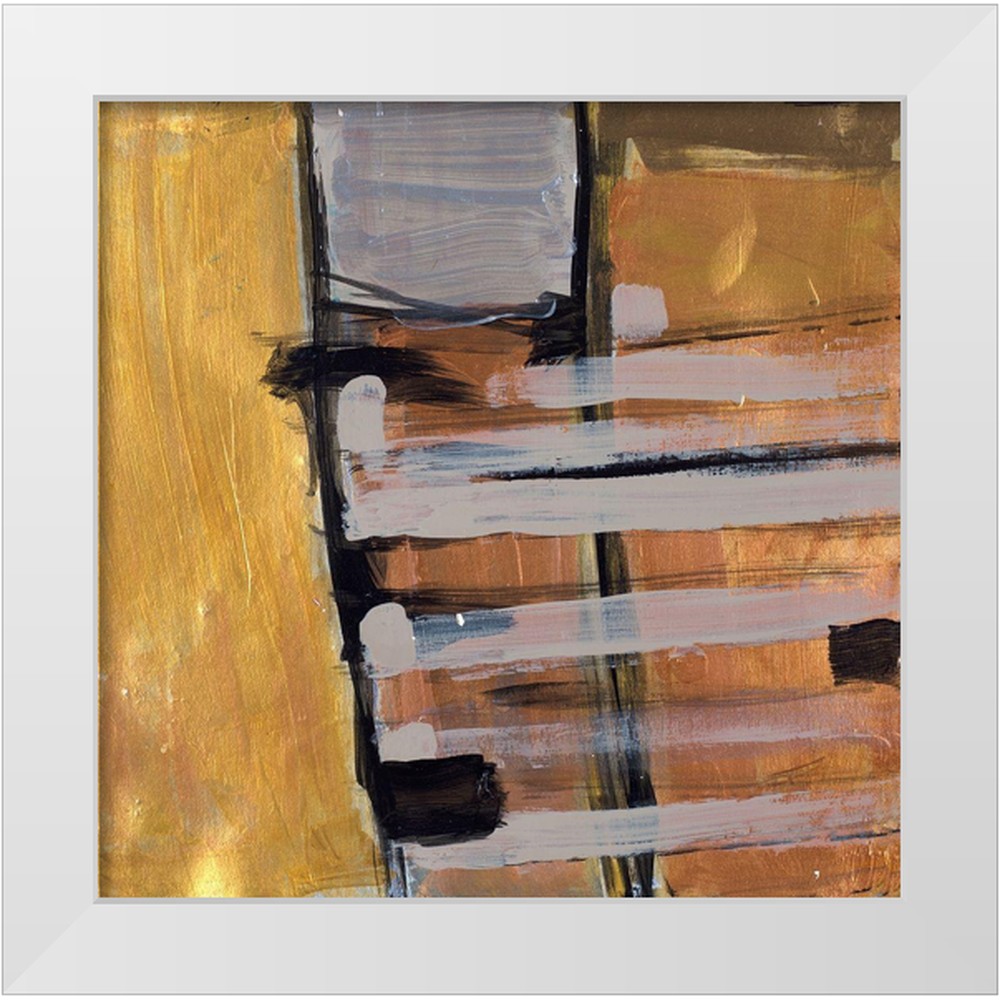 Pattinian, Merri 26x26 White Modern Wood Framed Museum Art Print Titled ...