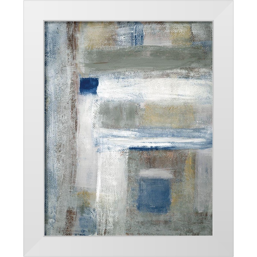 Pattinian, Merri 26x32 White Modern Wood Framed Museum Art Print Titled ...