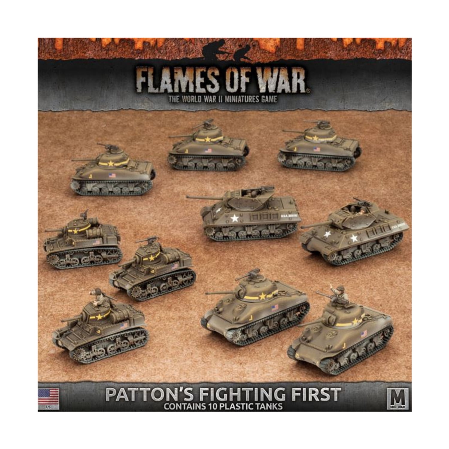 Patton's Fighting First New - Walmart.com