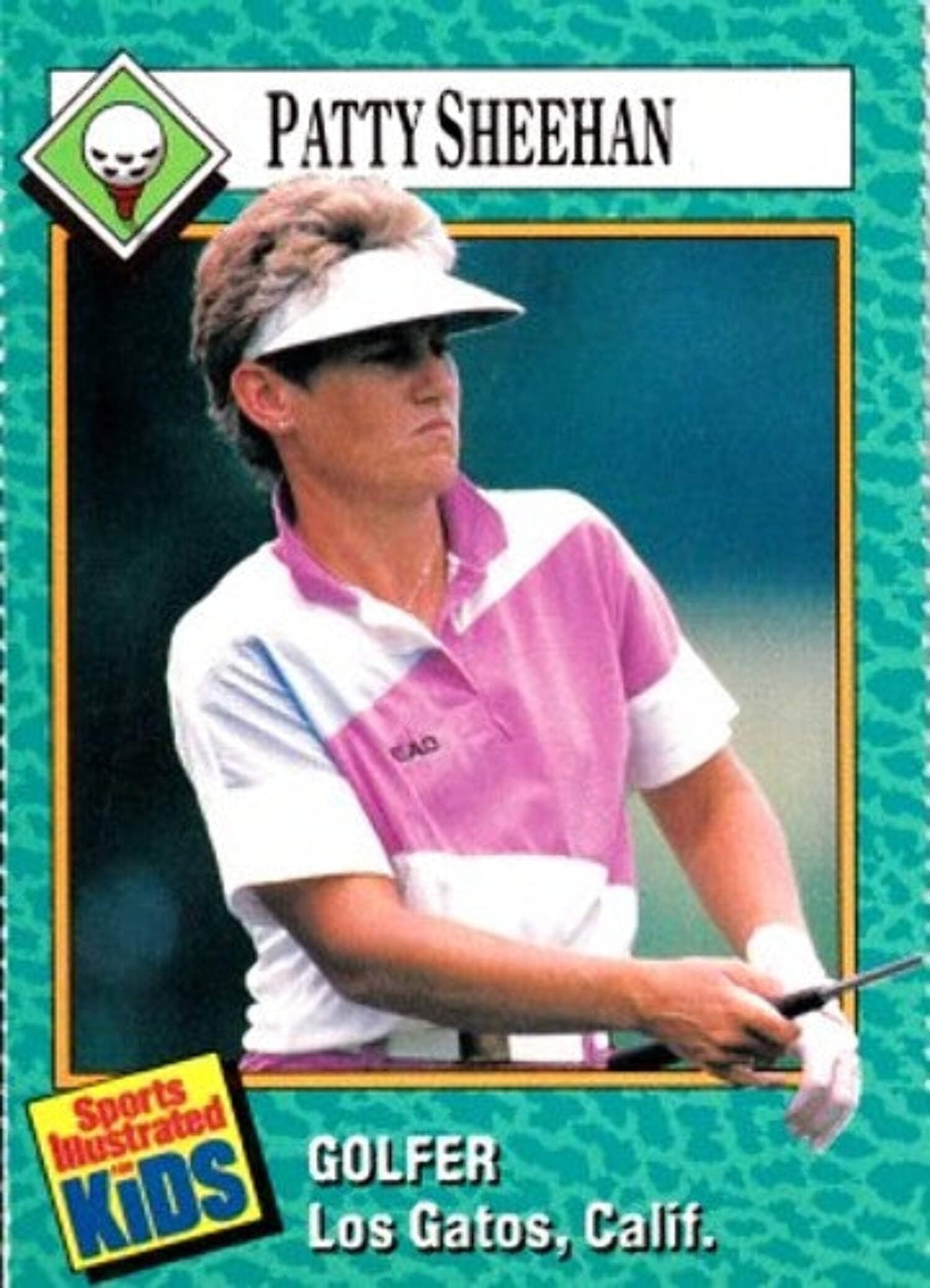 Patty Sheehan 1989 Sports Illustrated for Kids LPGA golf Rookie Card ...