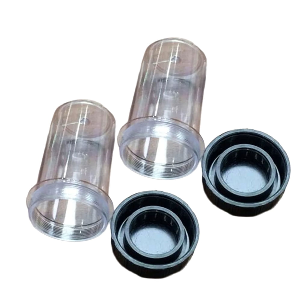 PatungKu 1/3/5pcs Protective Case Plastic Container RMS Thread ...