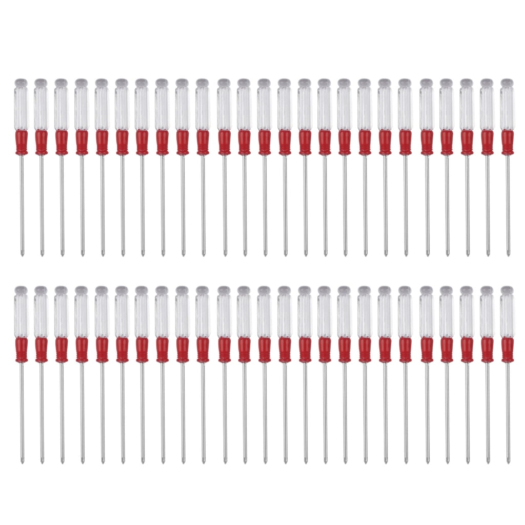 PatungKu 50Pcs Crystal Handle Screwdriver Color Coded Hand Tool for ...