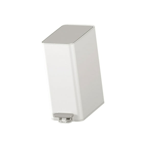 PatungKu 7L Untarnished Step Wastebasket Quiet Footrest Plan ...