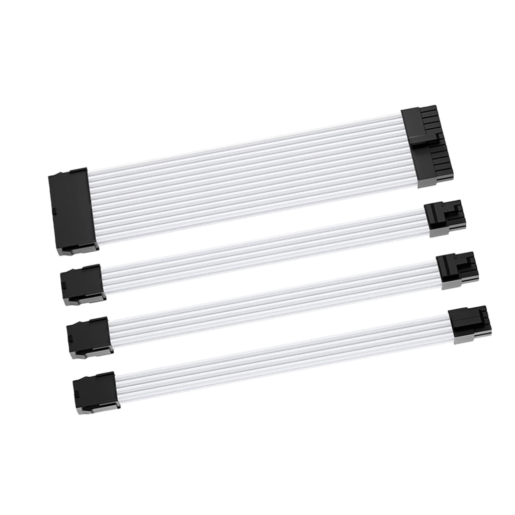 PatungKu ATX24Pin Power Extension Cable Set 1x24Pin/1x8Pin(4+4)CPU ...