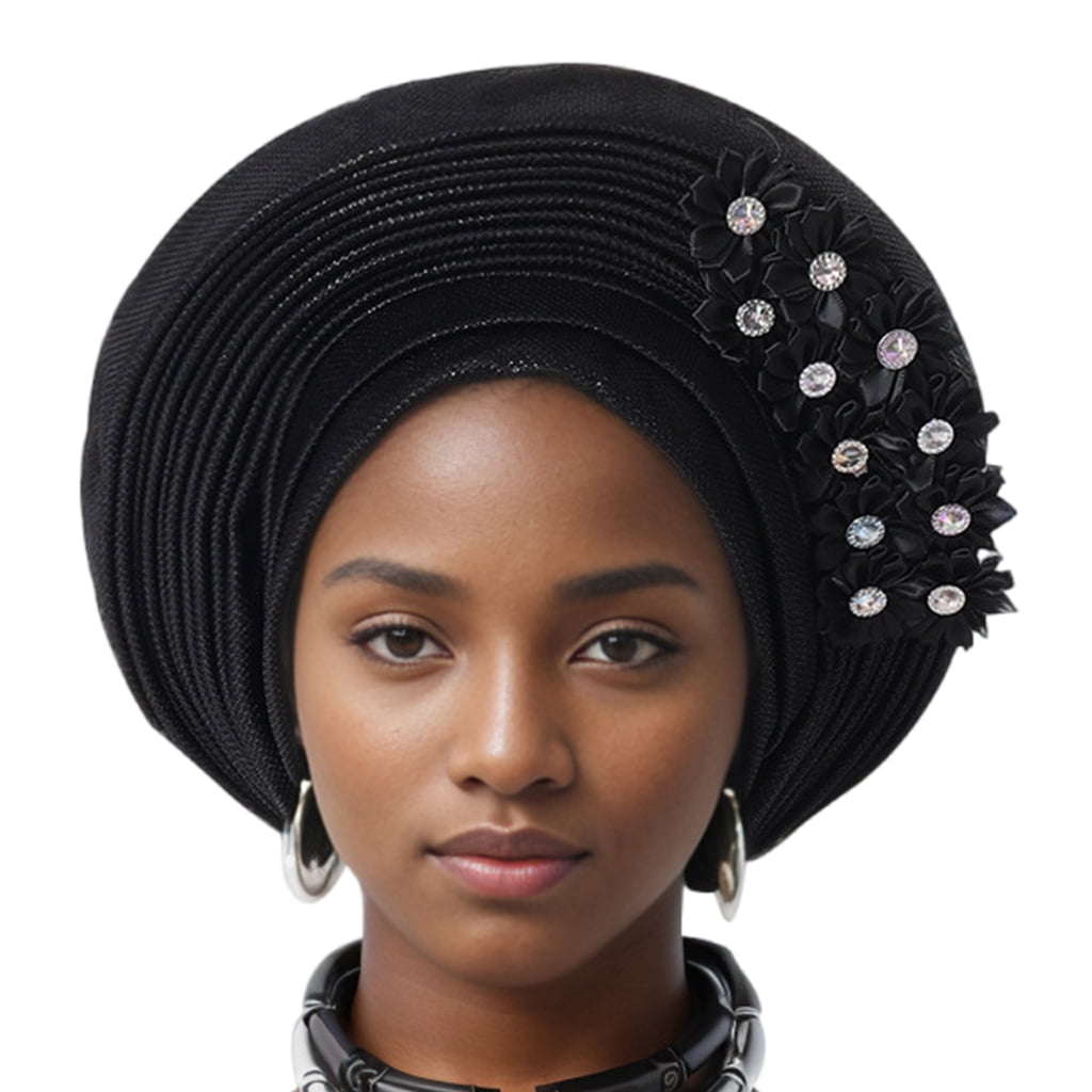 PatungKu African Turban Volumiser Hat Female Traditional Wedding ...