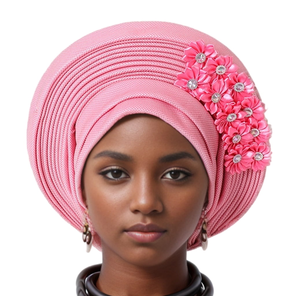PatungKu African Turban Volumiser Hat Female Traditional Wedding ...