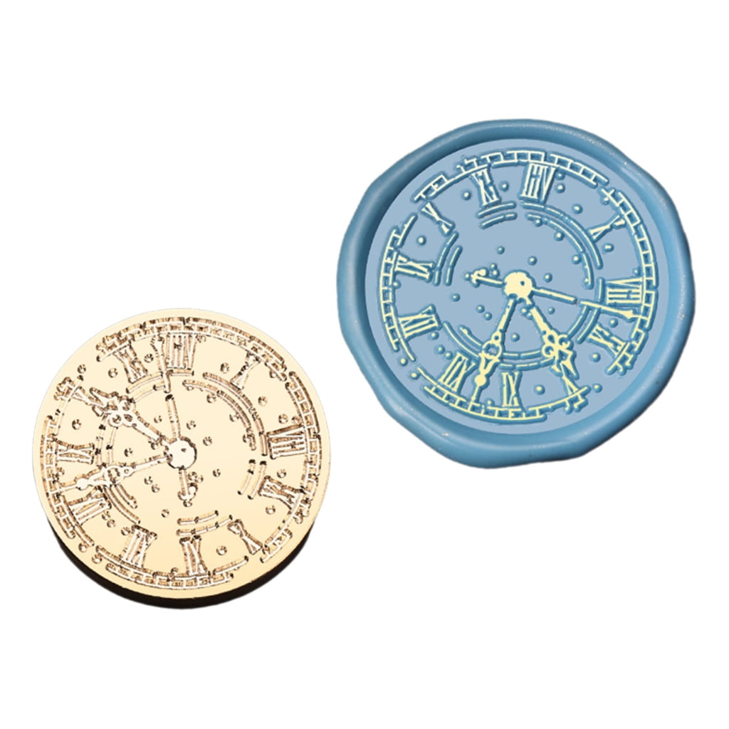 PatungKu Astronomical Series Sealing Waxed Stamp Brass Head Clock Wax ...