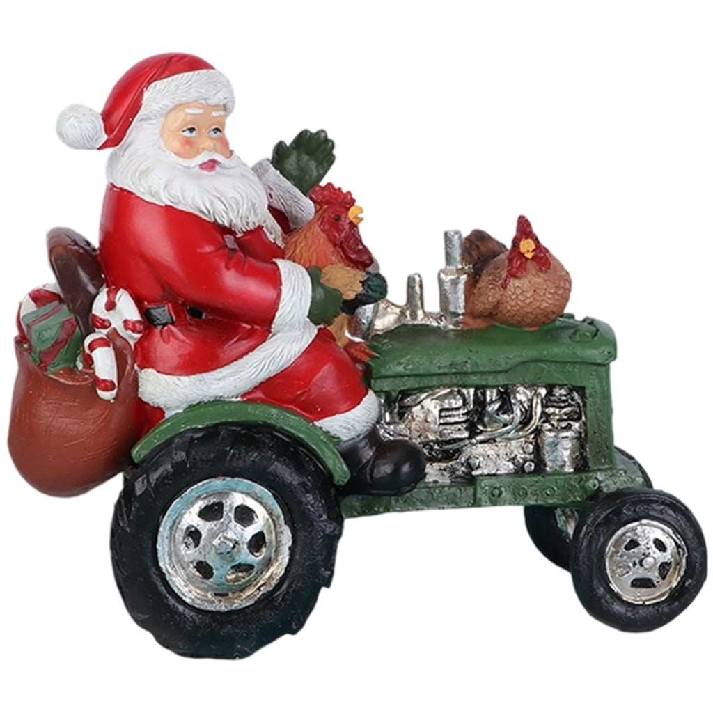 PatungKu Christmas Santa Clauses Figurine,Resin Santa Clauses Statues ...
