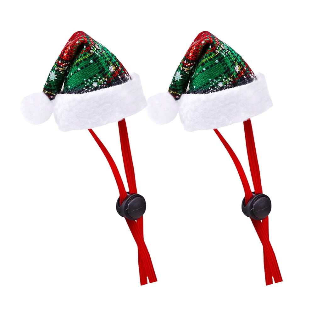 PatungKu Christmas Theme Santa Hat for Dog Cats Holiday Props Caps for ...