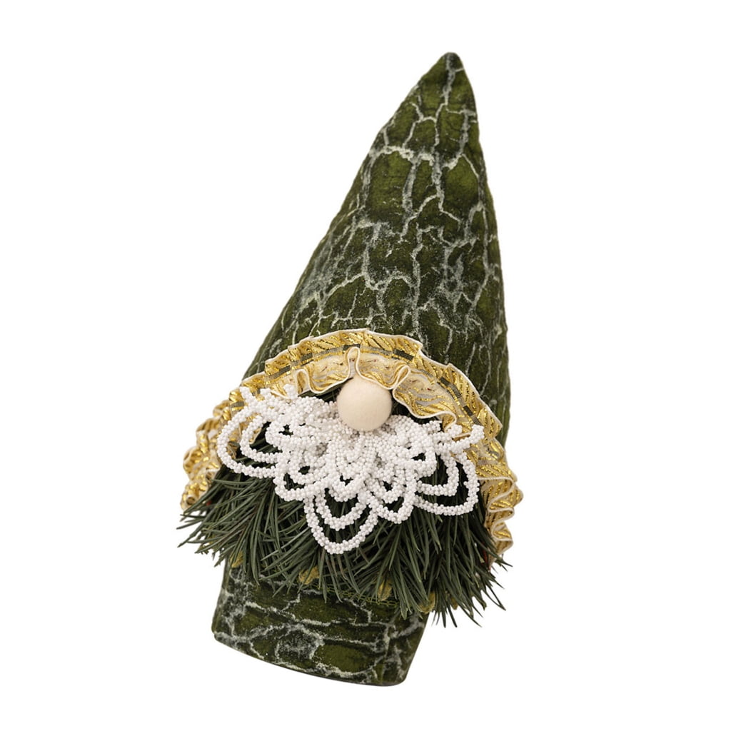 PatungKu Christmas Tree Dwarf Elf Ornament Festival Tabletop Pine ...