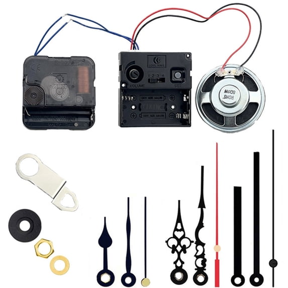 PatungKu DIY Quartzs Clock Mechanism Set Battery Powered Motor ...