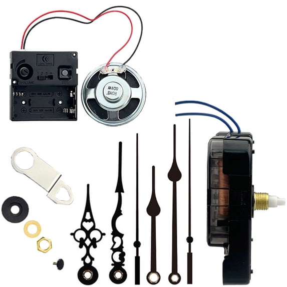 PatungKu DIY Quartzs Clock Mechanism Set Battery Powered Motor ...