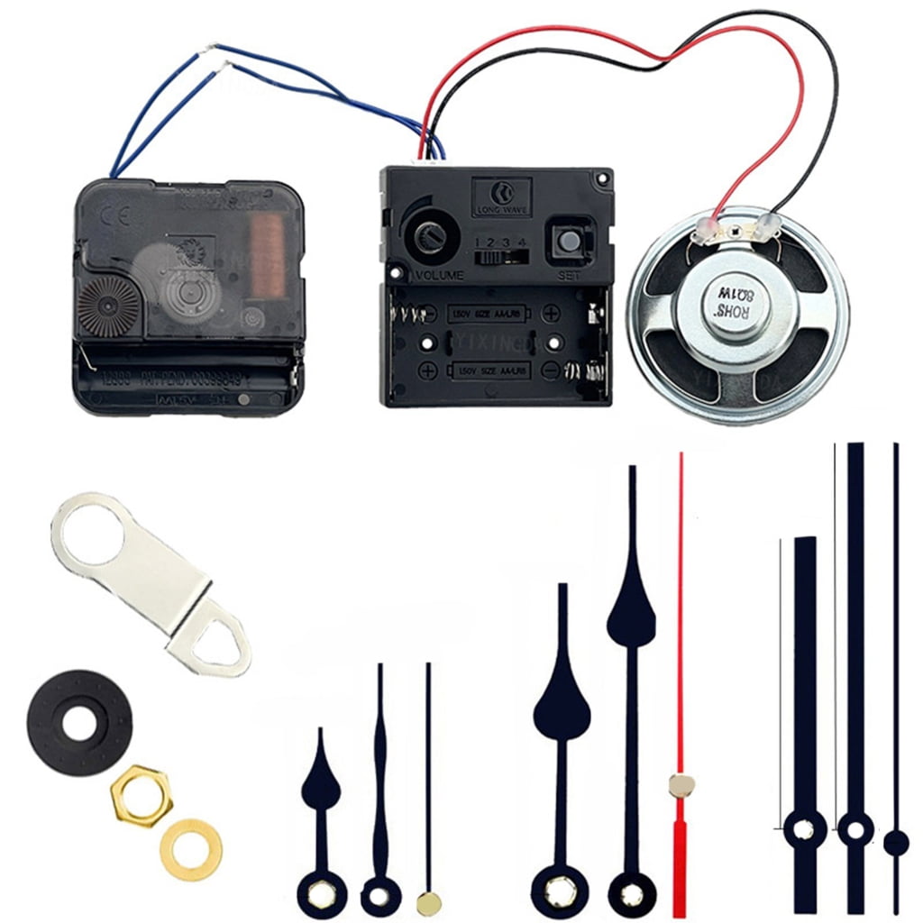 PatungKu DIY Quartzs Clock Mechanism Set Battery Powered Motor ...