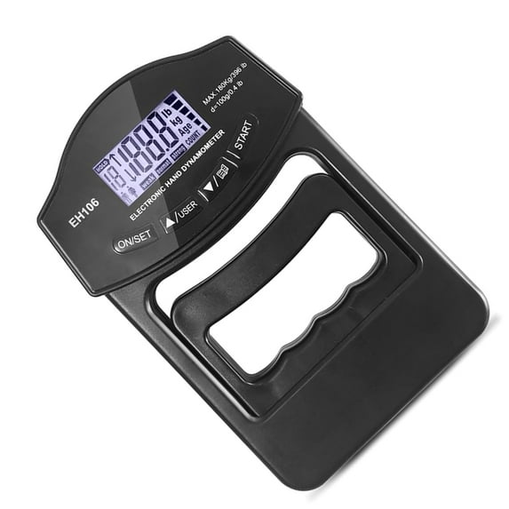 PatungKu Digital Hand Strength Meter Grip Strength Gauge 396lb/180kg ...