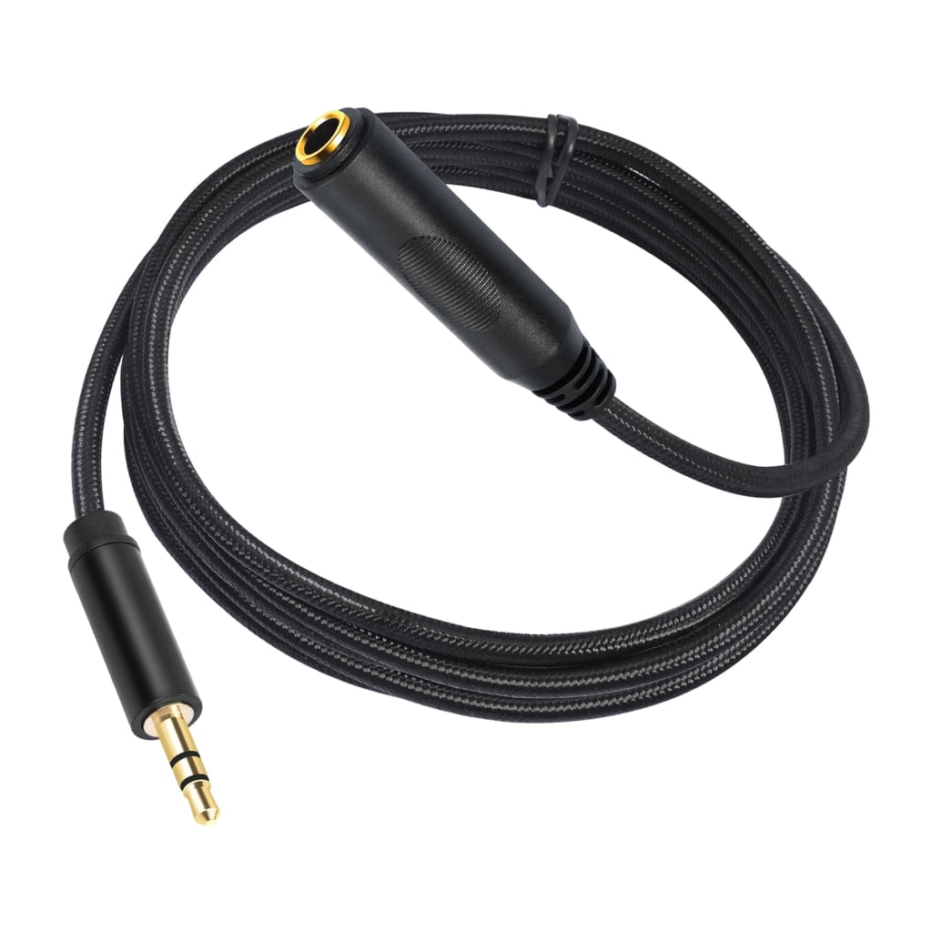 PatungKu Double Shielded Sound Cord 3.5mm Male to 6.35mm Female Stereo ...