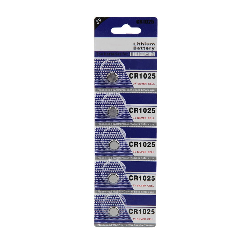 PatungKu Highly Capacity Button Batteries CR1025 3V Lithium Battery for ...